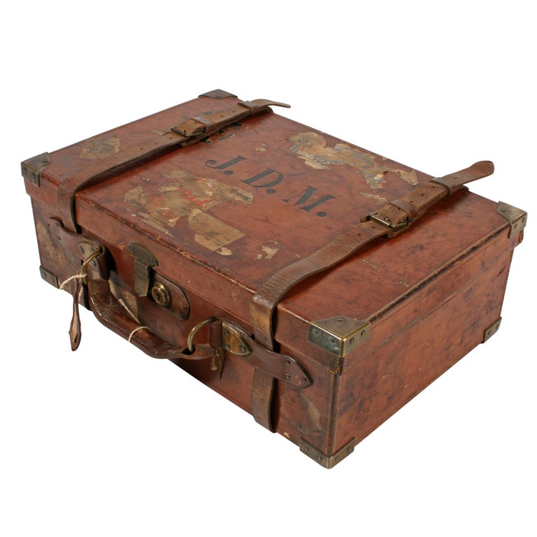 Edwardian Oak Lined Cartridge Case For Sale at 1stDibs