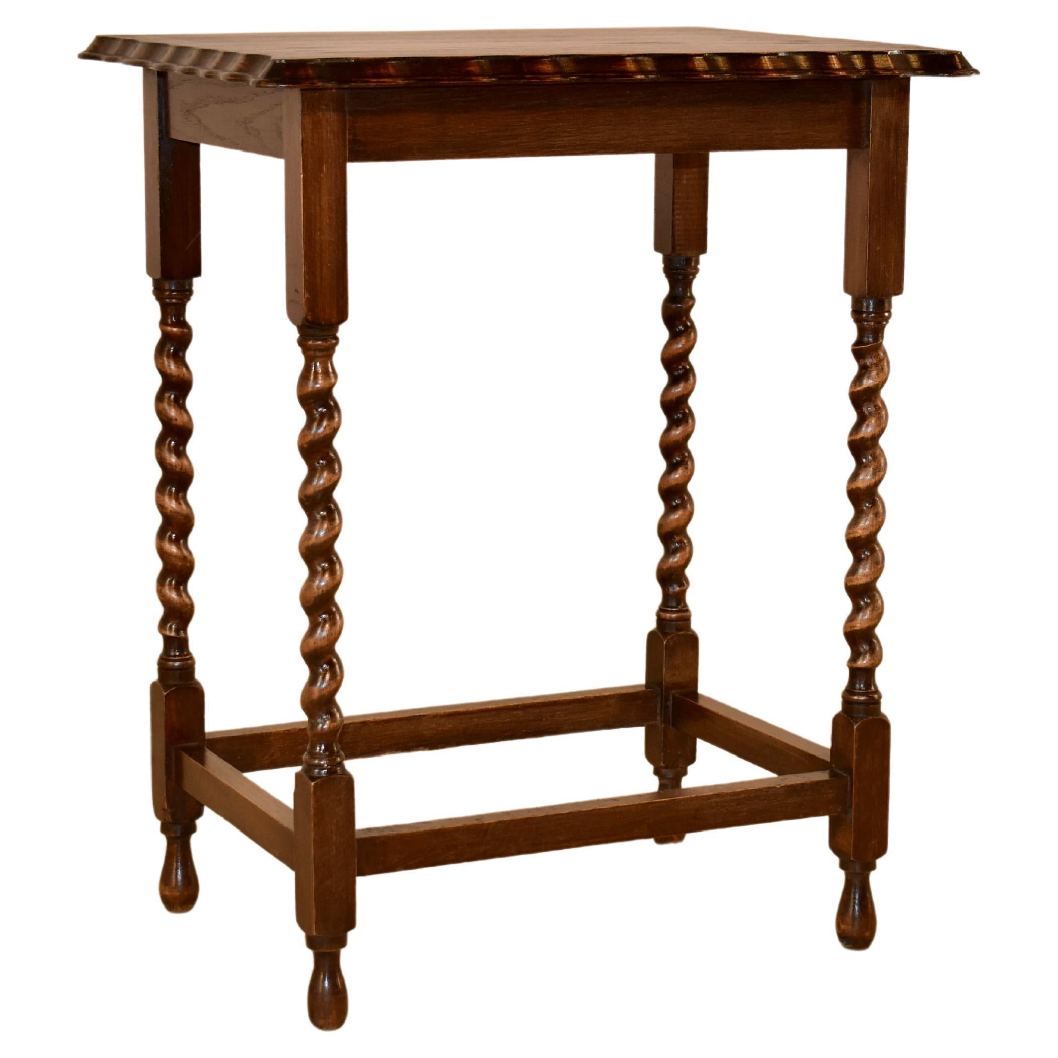 Edwardian Oak Drop-Leaf Joint Stool, circa 1900 at 1stDibs