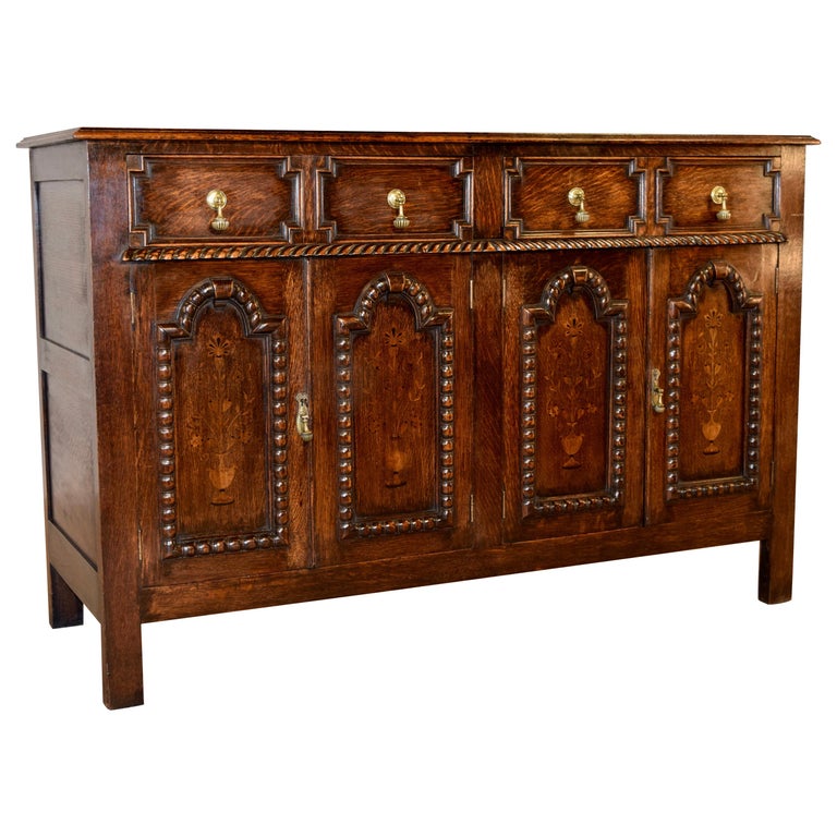 Edwardian Paneled Buffet, circa 1900 at 1stDibs | edwardian buffet