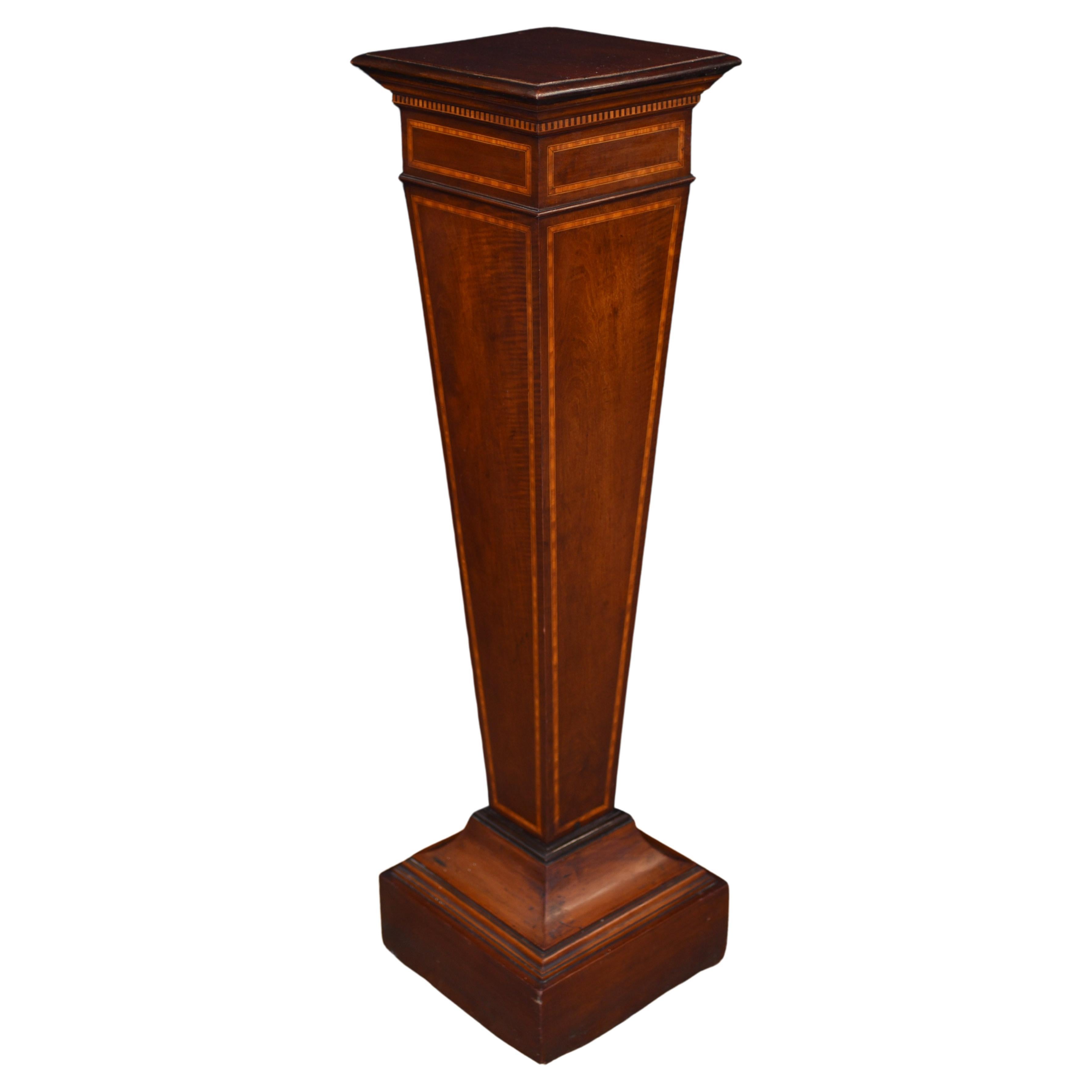Edwardian Pedestal Column, Display Table at 1stDibs