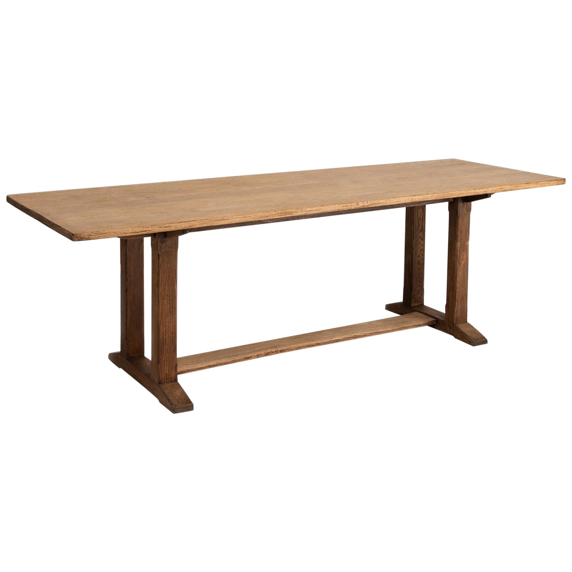 Edwardian Refectory Dining Table at 1stDibs