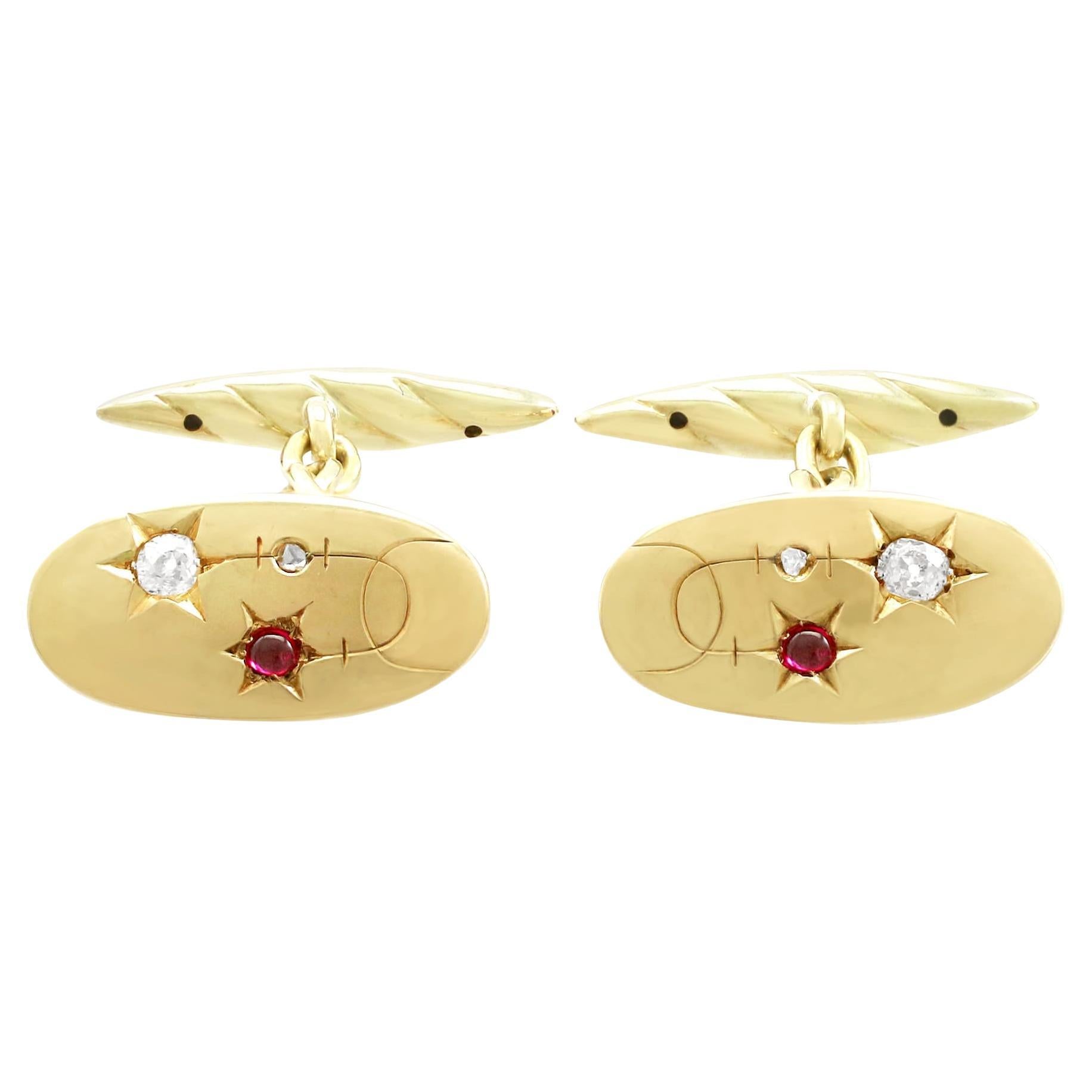 1950s Cartier Paris emerald diamond and gold shell buttons at 1stDibs ...