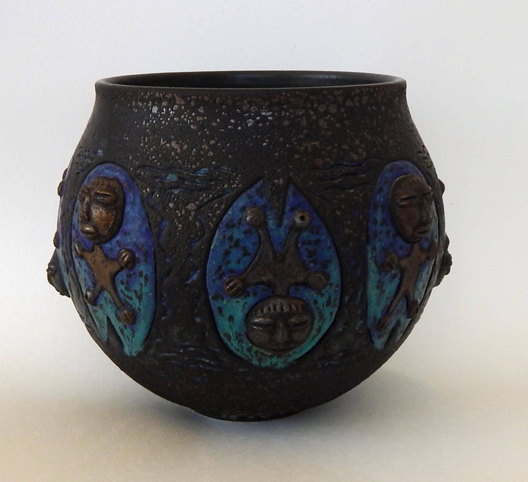 Edwin and Mary Scheier Studio Pottery Vase at 1stDibs