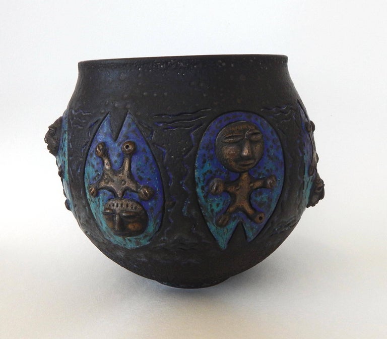 Edwin and Mary Scheier Studio Pottery Vase at 1stDibs