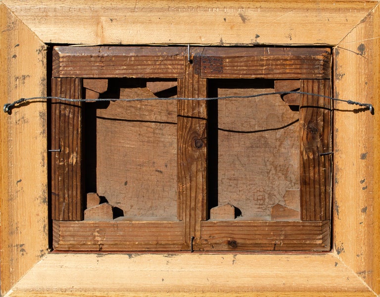 Edwin Austin Abbey - Signed Edwin Austin Abbey oil painting of the ...