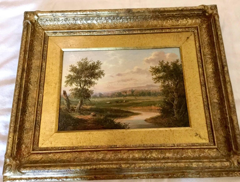 Edwin Buttery - An English River Landscape Victorian 19th Century by ...
