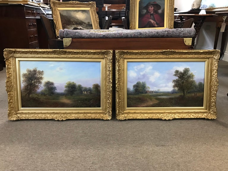 Edwin Buttery - The Path Between Villages - A Pair Of Rural Landscape ...