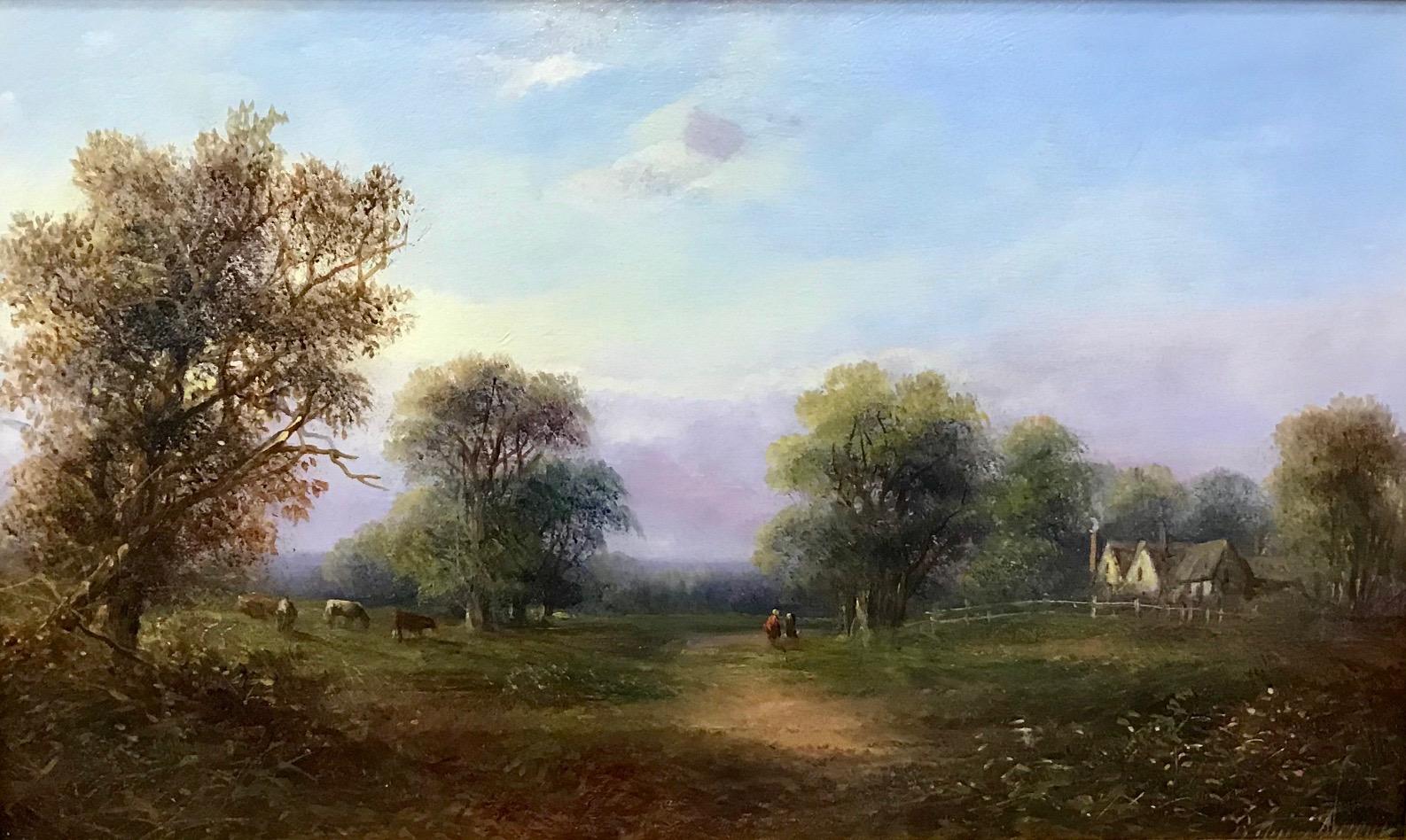 Edwin Buttery - The Path Between Villages - A Pair Of Rural Landscape ...