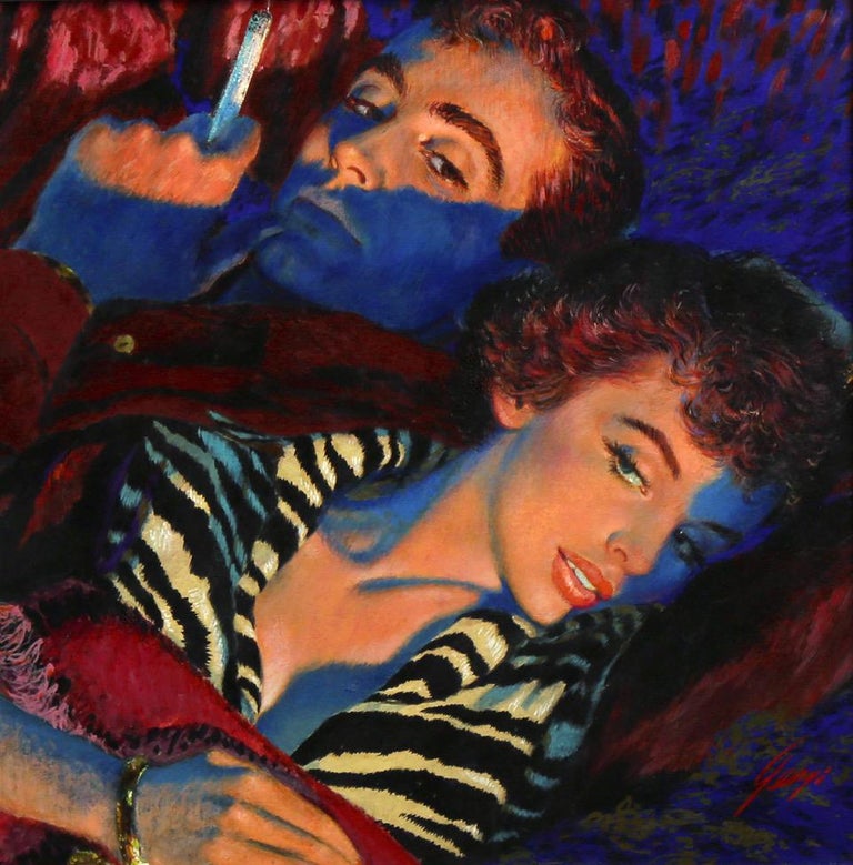 Edwin Georgi - Two On A Match at 1stDibs