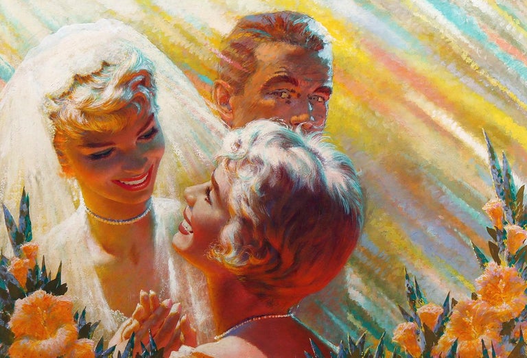 Edwin Georgi - Wedding for Three For Sale at 1stDibs