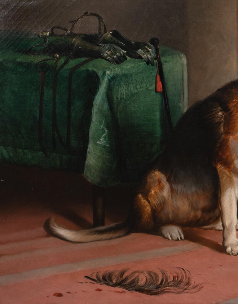 Waiting For Master, 19th Century Sir Edwin Henry Landseer (1802-1873) For Sale at 1stDibs
