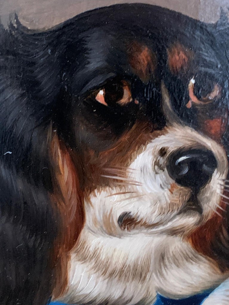 Edwin Loder - 19th century English Antique Portrait of a King Charles ...