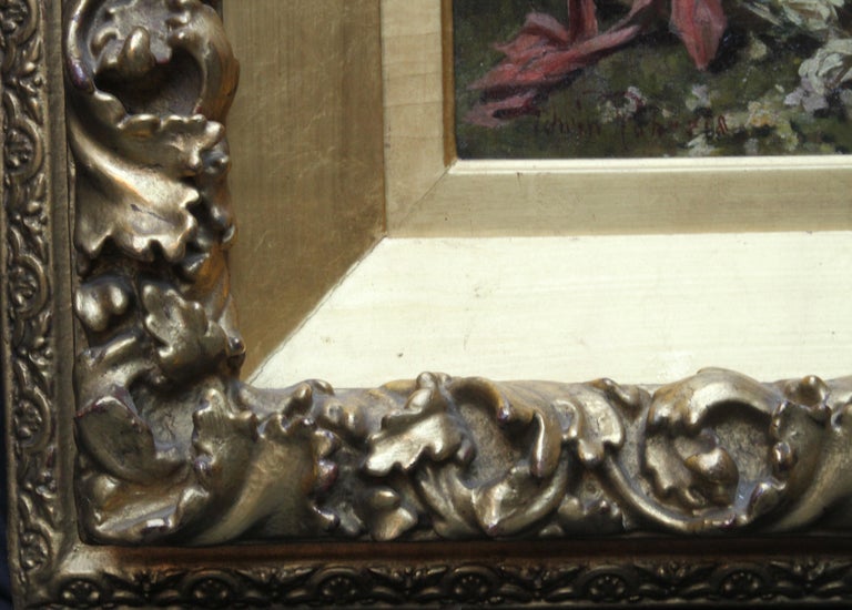 Edwin Roberts - A Summer Beauty - British Victorian genre art female ...