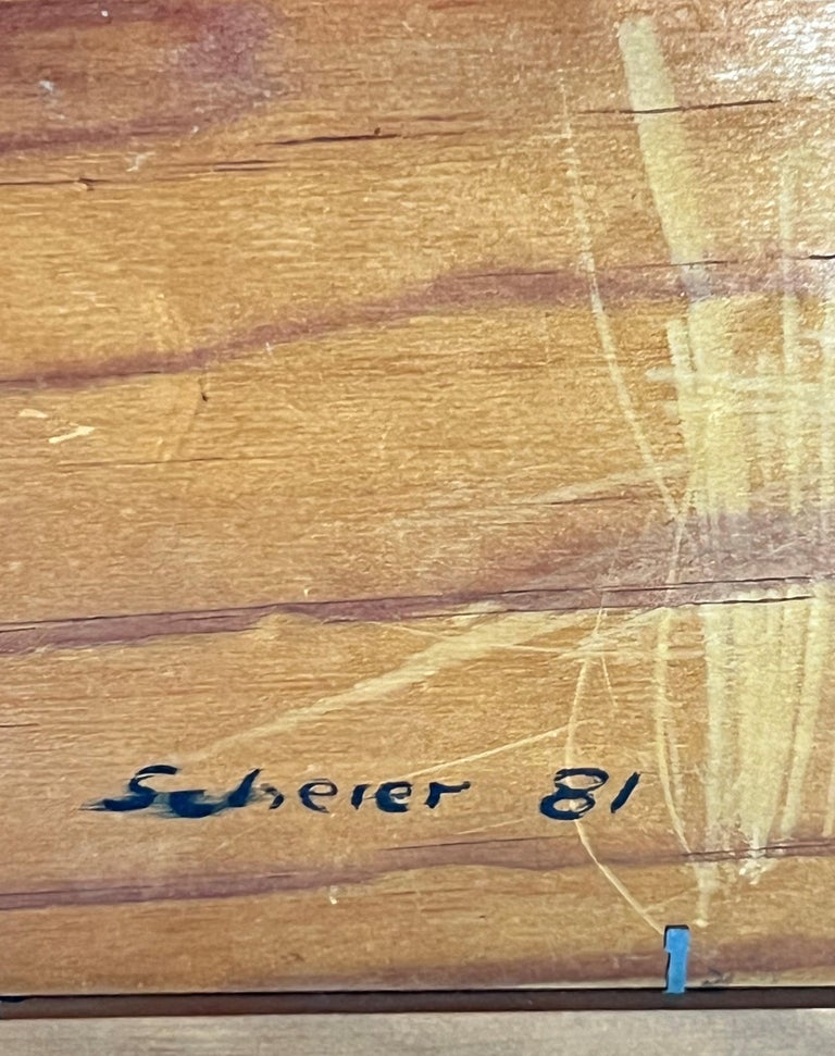 Edwin Scheier Sand Painting For Sale at 1stDibs