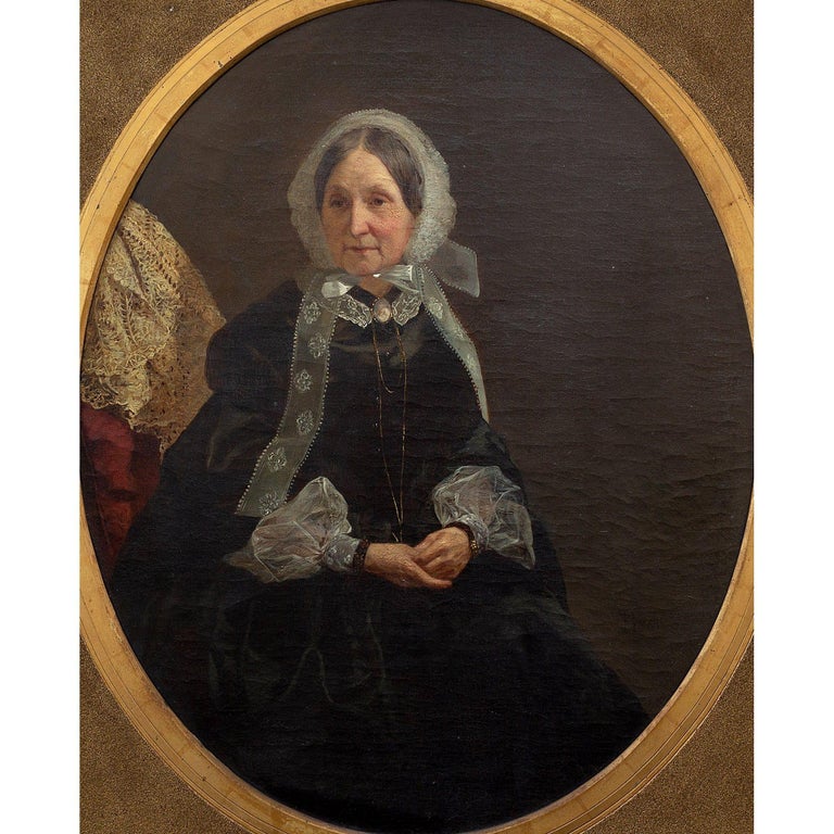 Edwin Williams - Edwin Williams, Portrait Of Mary Anne Boyce, Oil ...