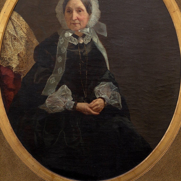 Edwin Williams - Edwin Williams, Portrait Of Mary Anne Boyce, Oil ...