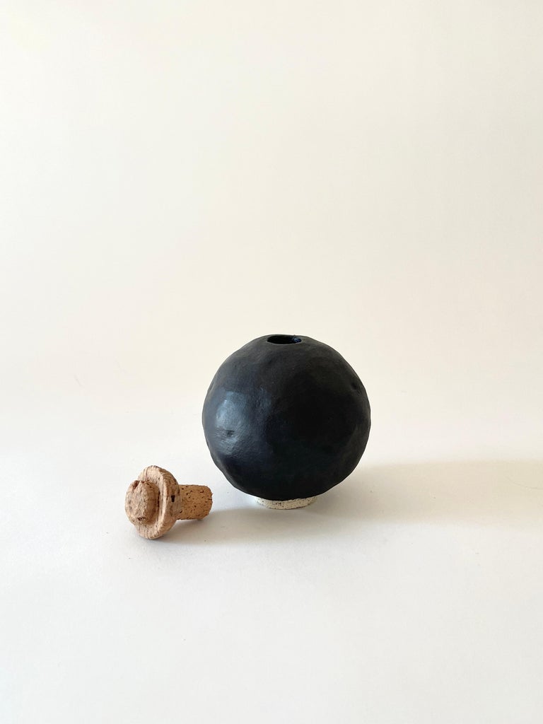Edwina Black Vase by Meg Morrison For Sale at 1stDibs