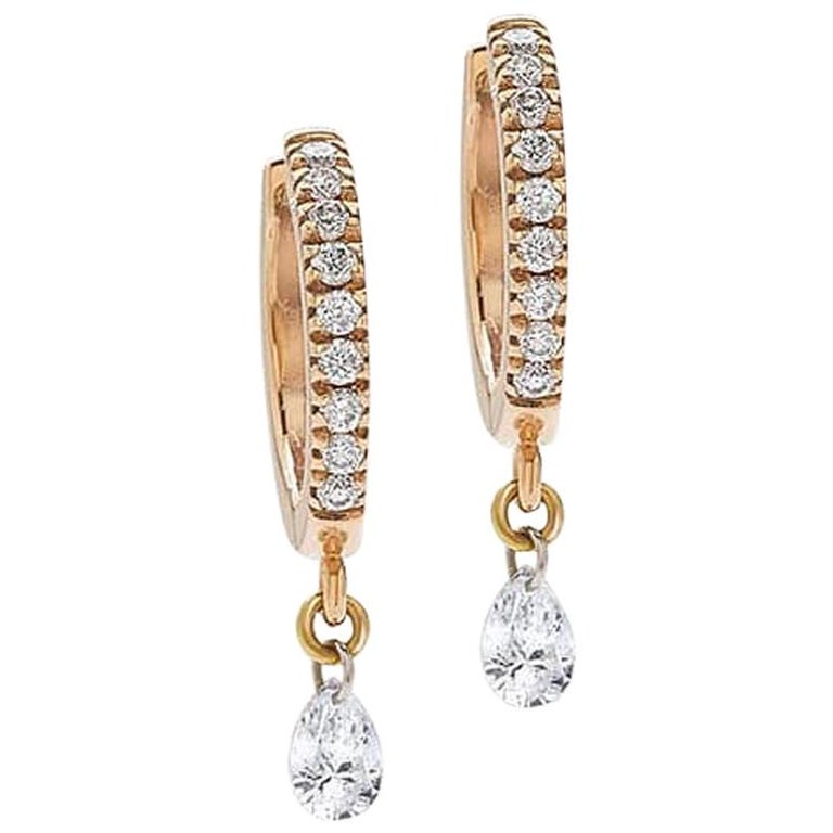 EEP Drops Diamonds Earrings or Rose Gold at 1stDibs | rose gold ...
