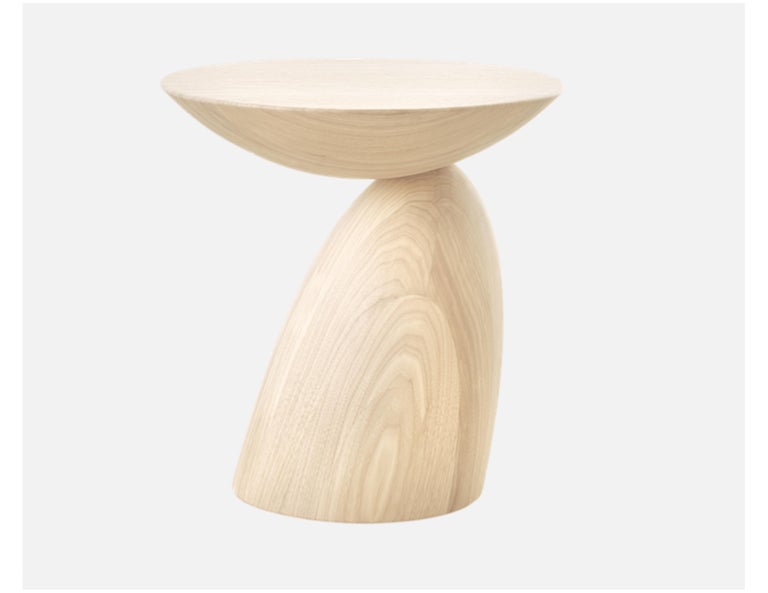 Eero Aarnio Small Walnut Parabel Table For Sale at 1stDibs