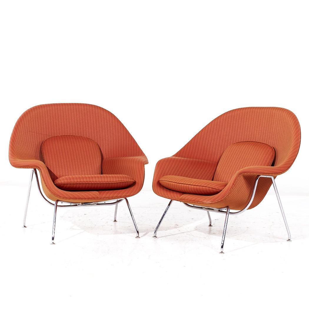 Eero Saarinen for Knoll 70LS Mid Century Petite Womb Chair - Pair For ...