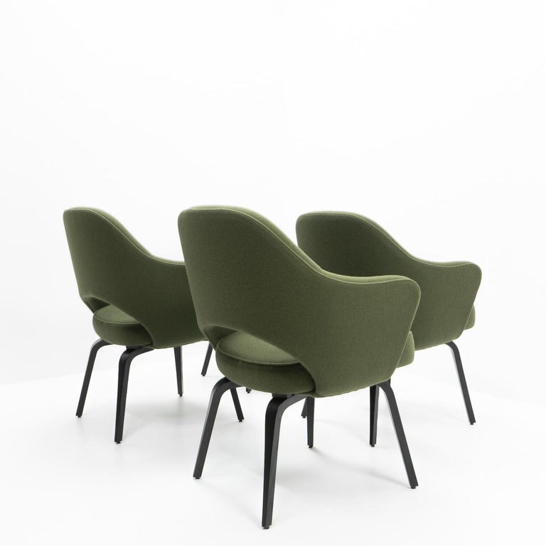 Eero Saarinen for Knoll, Conference Chairs, Set of Four For Sale at 1stDibs