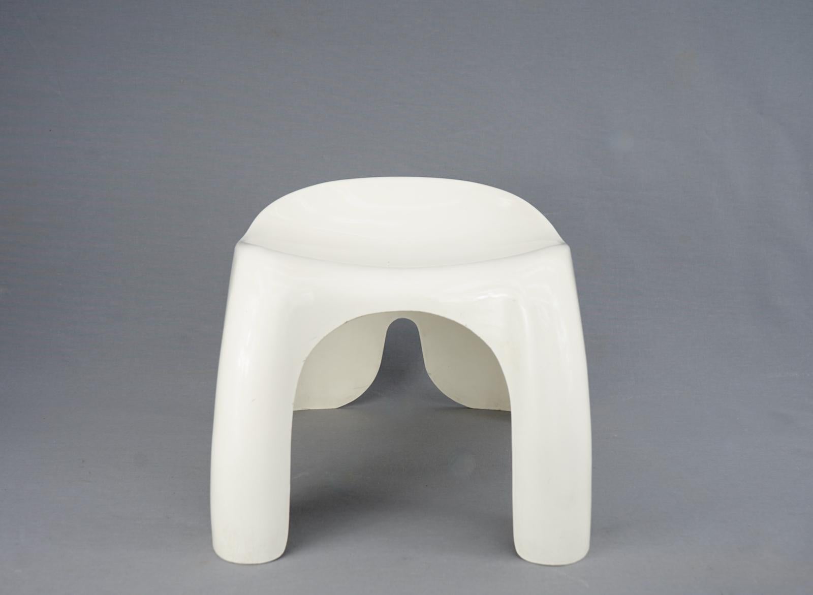 Efebino Fiberglass Childrens Chair Stool by Stacy Dukes for Artemide ...