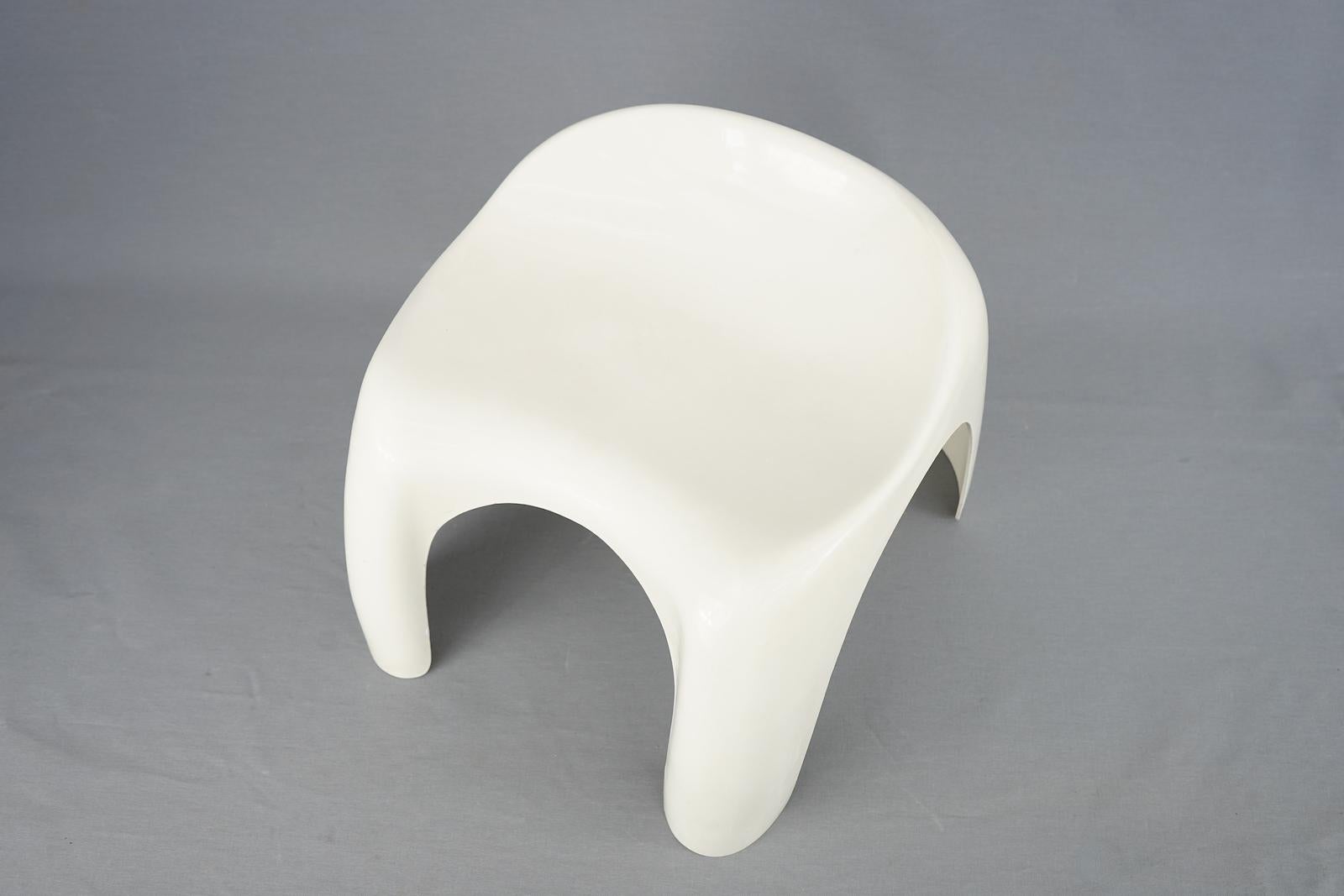 Efebino Fiberglass Childrens Chair Stool by Stacy Dukes for Artemide ...