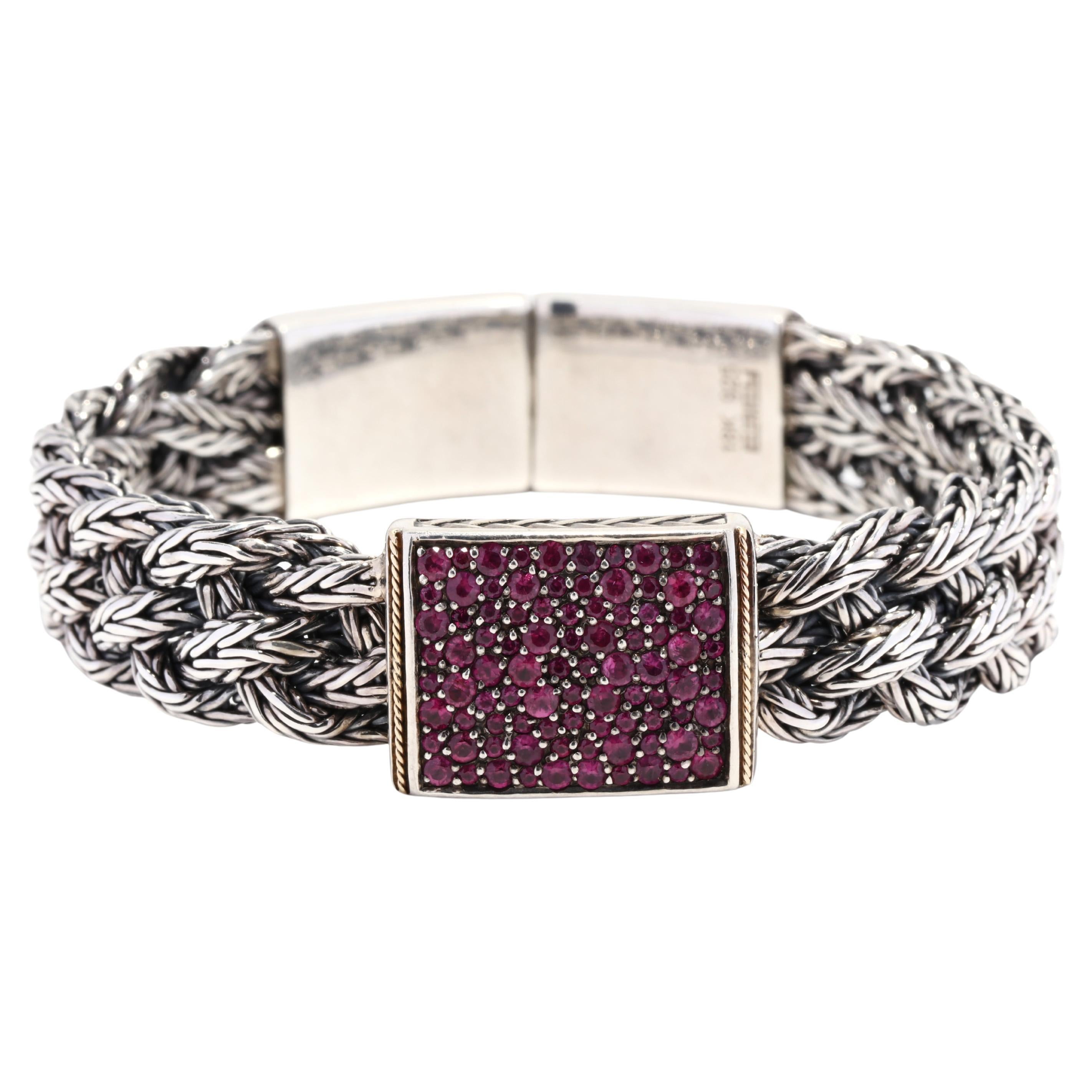 Rainbow Gemstone and Diamond Butterfly Bracelet, Signed “Effy” at 1stDibs