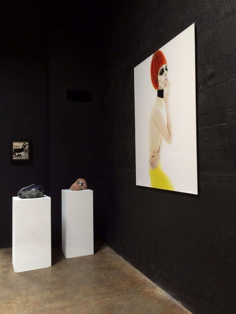 Efren Isaza - Indira with Red Hair. Photograph mounted on aluminum and ...