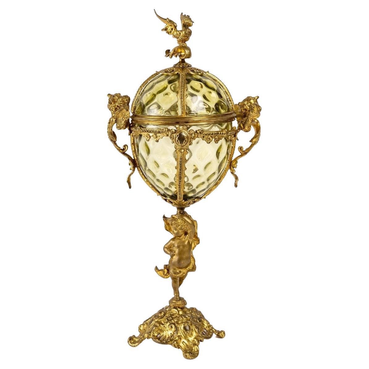 Silver Ceremony Cup or Vase, Spain, 18th Century For Sale at 1stDibs