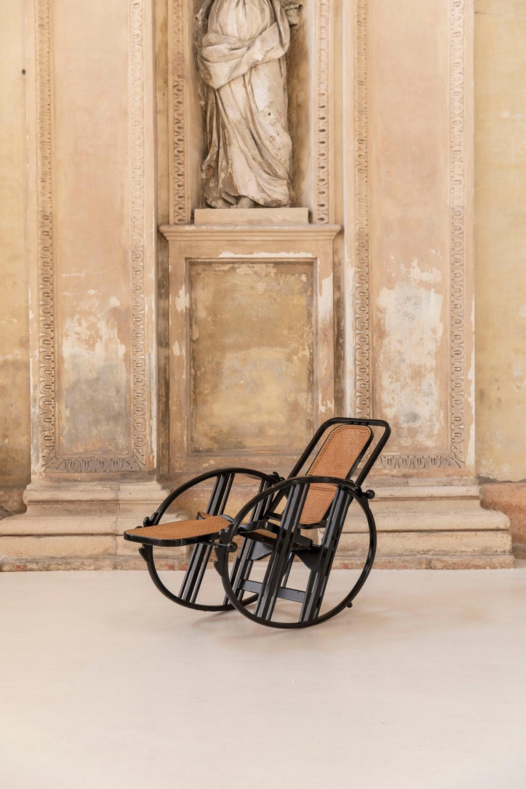 Egg Rocking Chair by Josef Hoffmann For Sale at 1stDibs