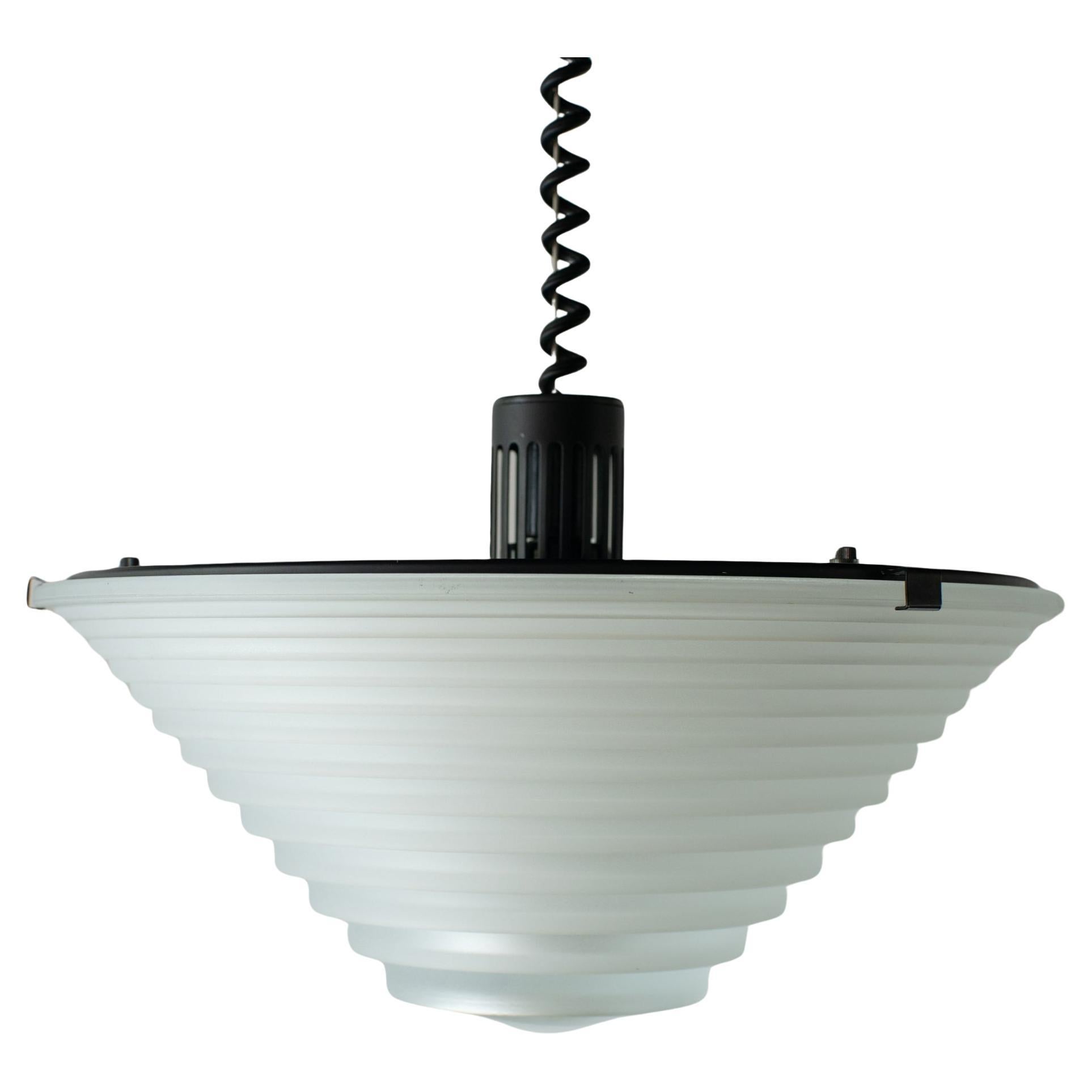 Egina Artemide suspention Lamp Angelo Mangiarotti For Sale at 1stDibs