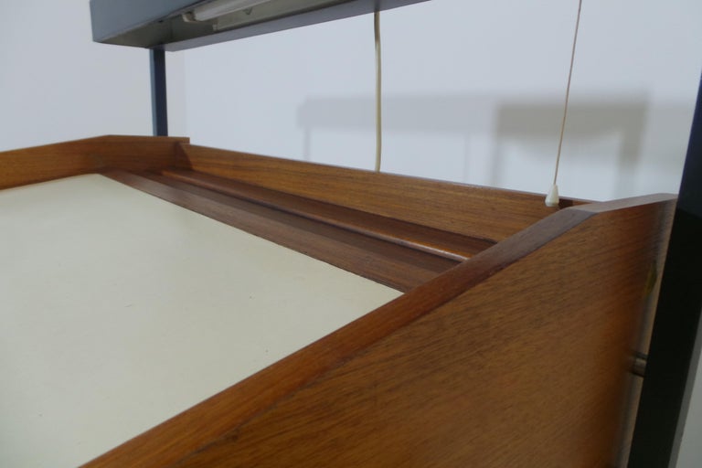 Egon Eiermann High Writing Desk Produced by Gustav Veith, 1968 For Sale ...