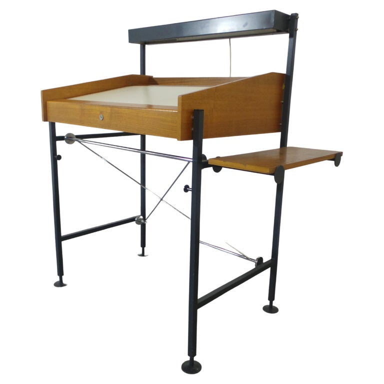 Egon Eiermann High Writing Desk Produced by Gustav Veith, 1968 For Sale ...