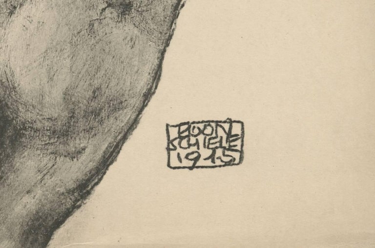 (after) Egon Schiele & Max Jaffe - R. Layni, Zeichnungen folio, "Nude ...