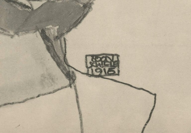 (after) Egon Schiele & Max Jaffe - R. Layni, Zeichnungen folio ...