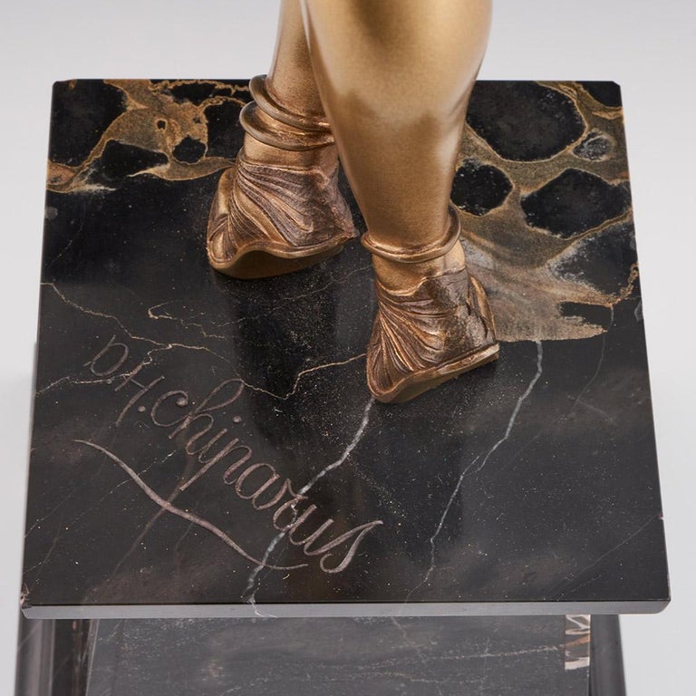 'Egyptian Dancer' Original Bronze Sculpture by Demetre Chiparus For ...