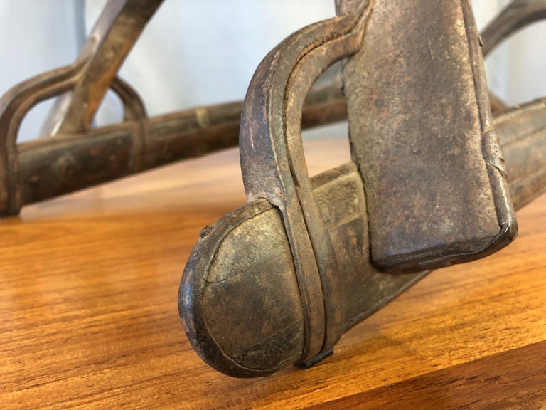 Egyptian Regiment des Dromadaires-Style Brass and Iron Camel Saddle ...