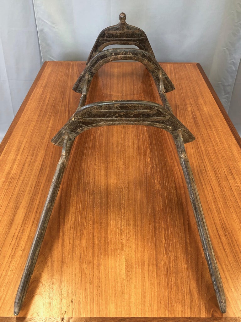 Egyptian Regiment des Dromadaires-Style Brass and Iron Camel Saddle ...