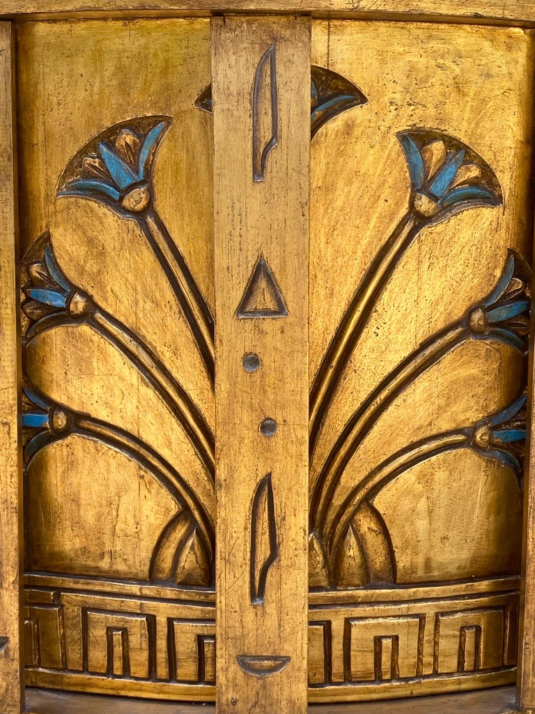 Egyptian Revival Style Throne For Sale at 1stDibs