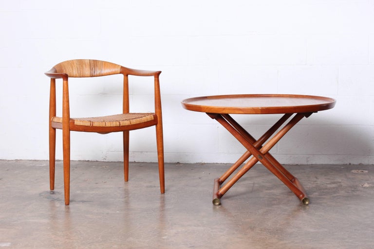Egyptian Table by Mogens Lassen for A.J. Iversen at 1stDibs