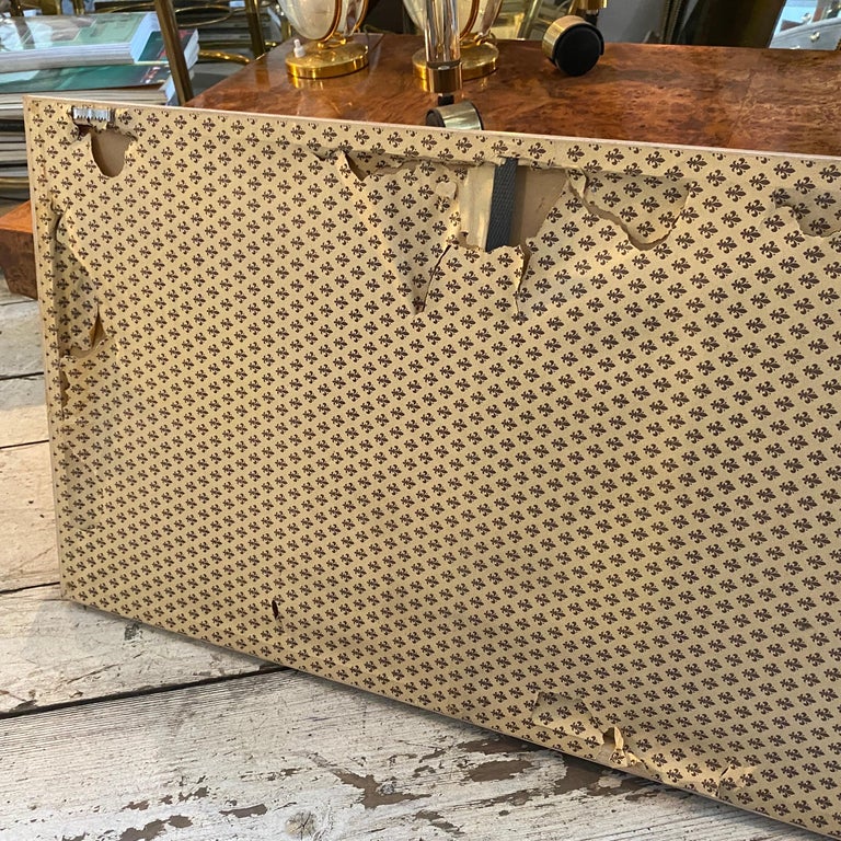 Eight 1970s Giò Ponti for Bardelli Ceramic Tiles in a Wood Panel at 1stDibs