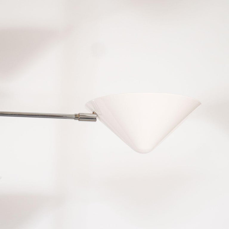 Eight-Arm Uplight Chandelier For Sale at 1stDibs