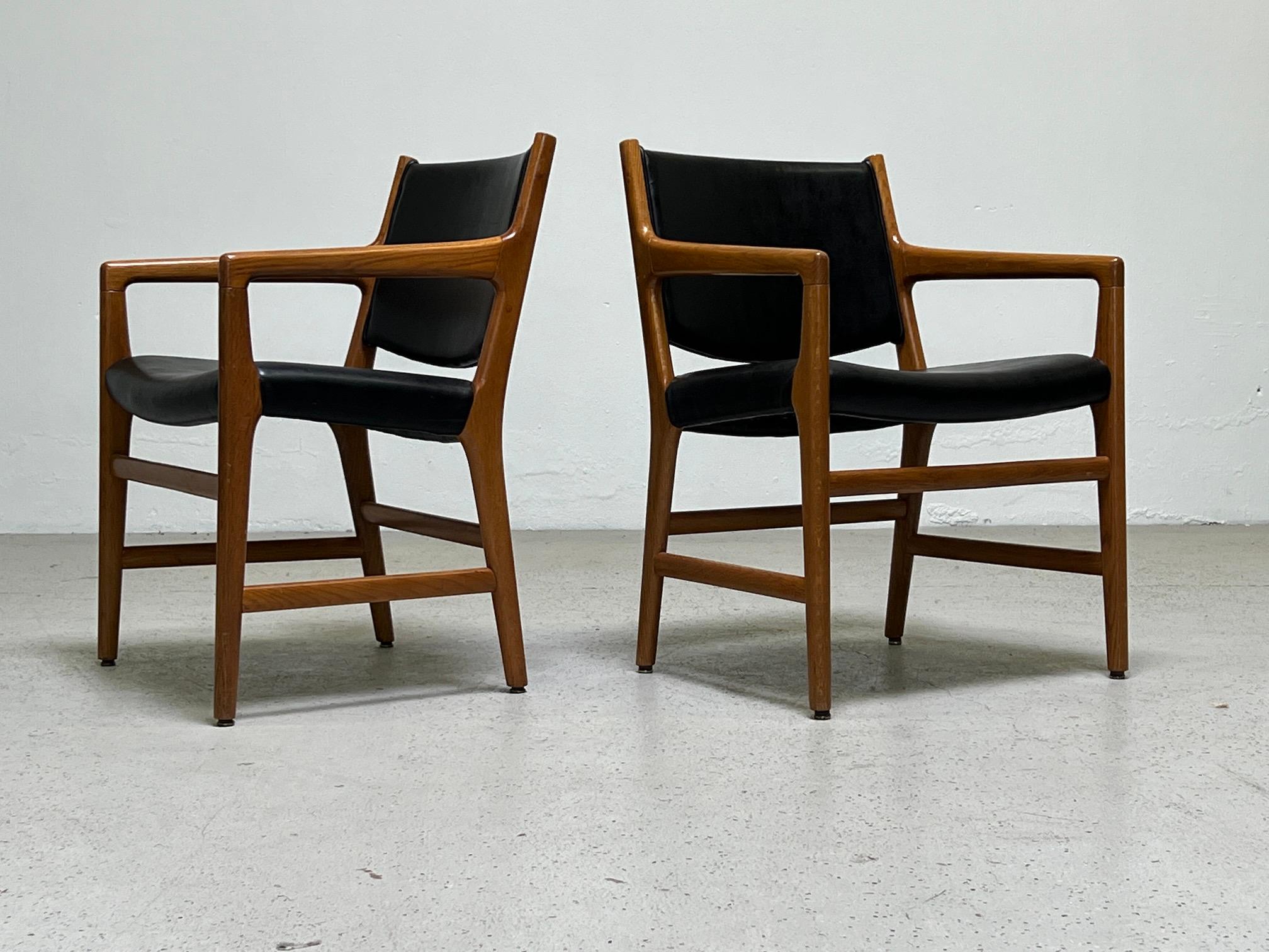 Eight Armchairs by Hans Wegner for Johannes Hansen at 1stDibs