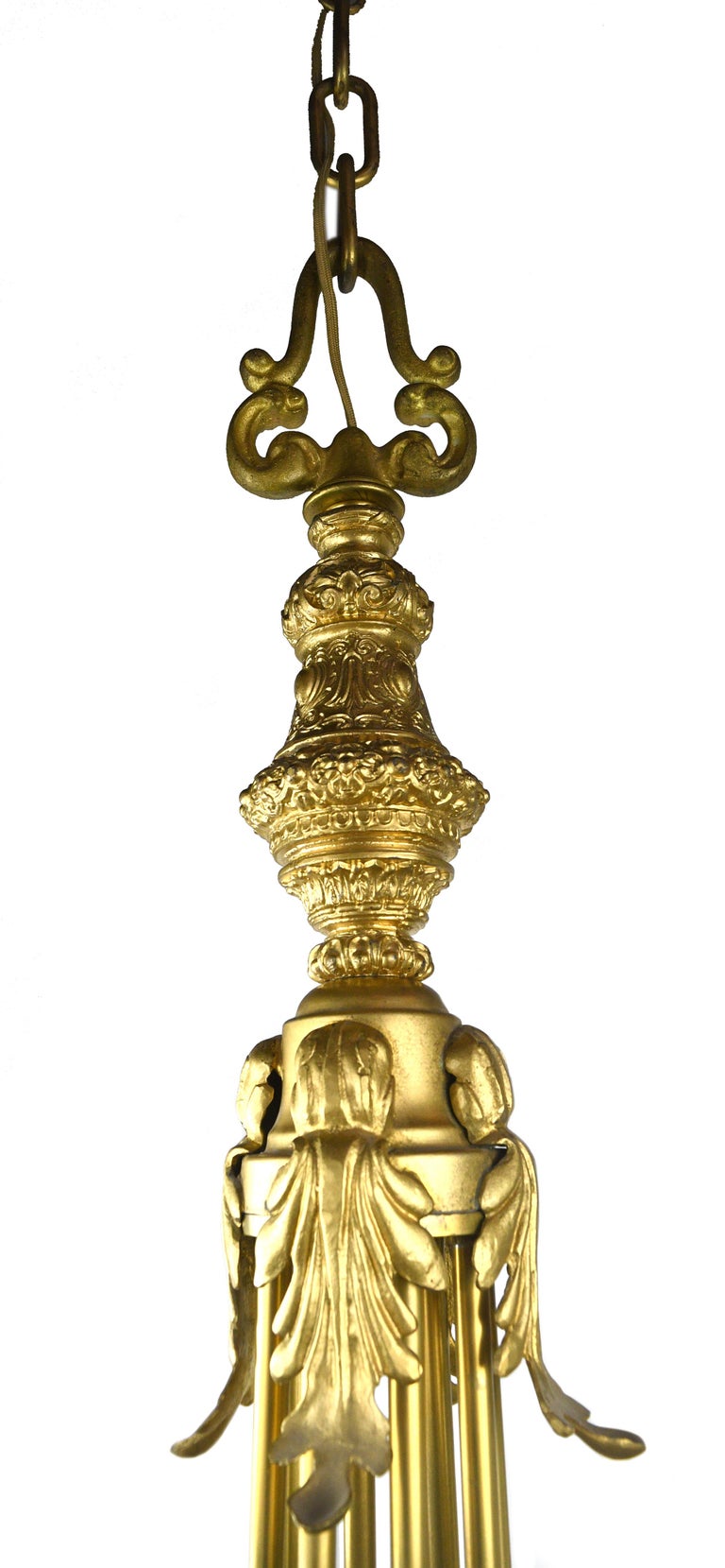 Eight Candle Masonic Chandelier For Sale at 1stDibs