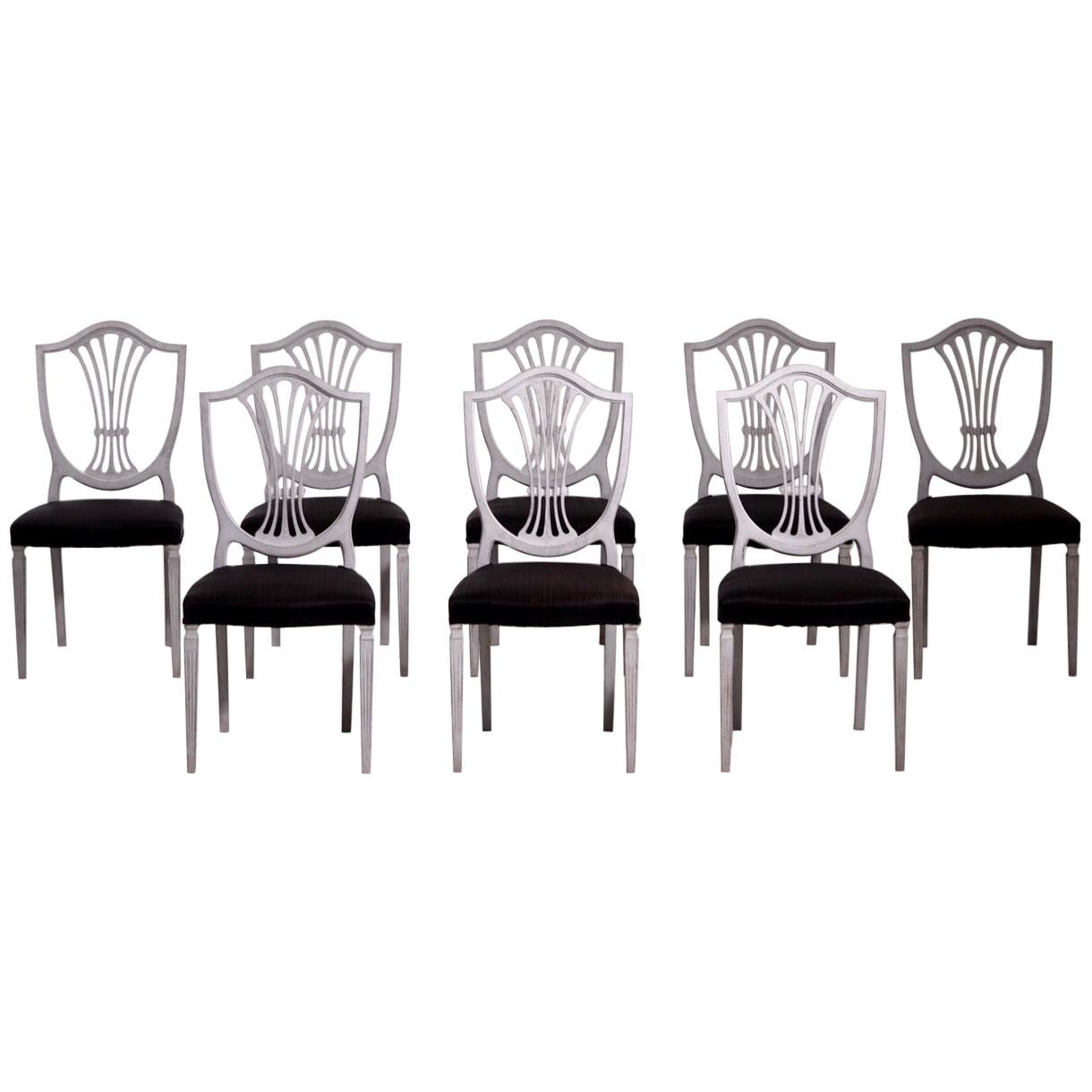 Eight European Chairs, Early 20th Century For Sale at 1stDibs
