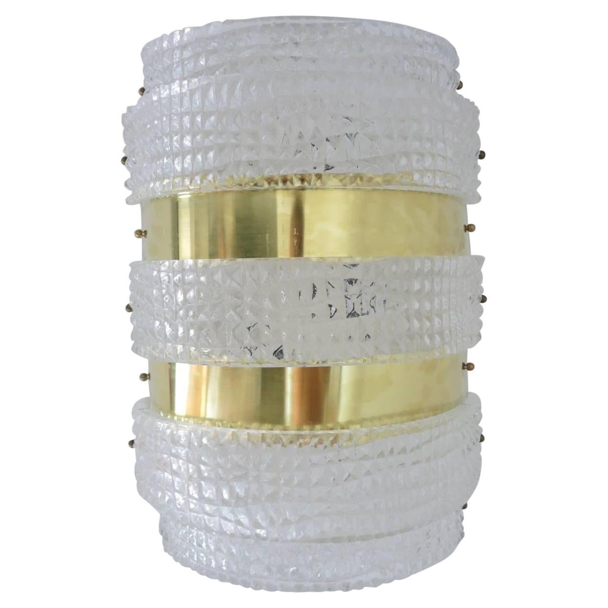 Murano Glass and Brass Sconces For Sale at 1stDibs