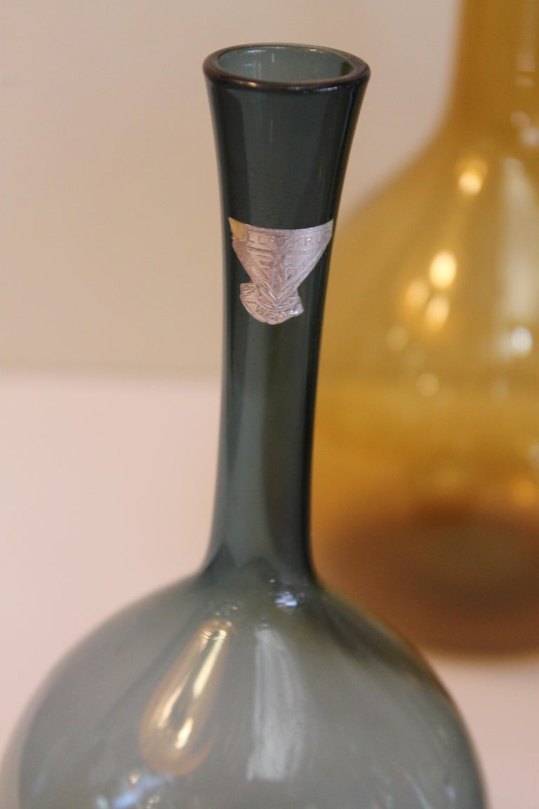 Eight Swedish Glass Vases Designed by Arthur Percy For Sale at 1stDibs ...