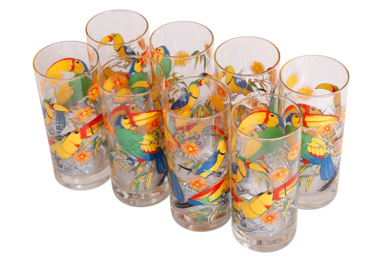 Eight Tumblers and Glass Pitcher by Cerve For Sale at 1stDibs | cerve ...
