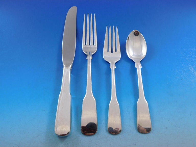 Eighteen Ten 1810 by International Sterling Silver Flatware Service 55 ...